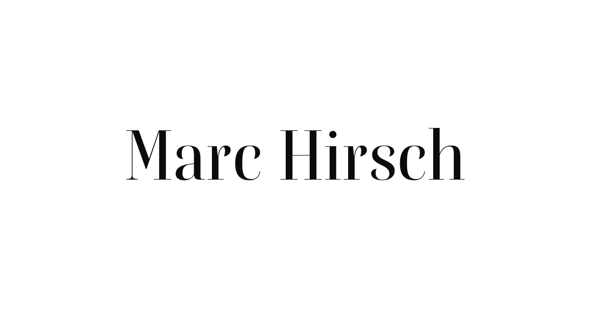 About us - Marc Hirsch Author